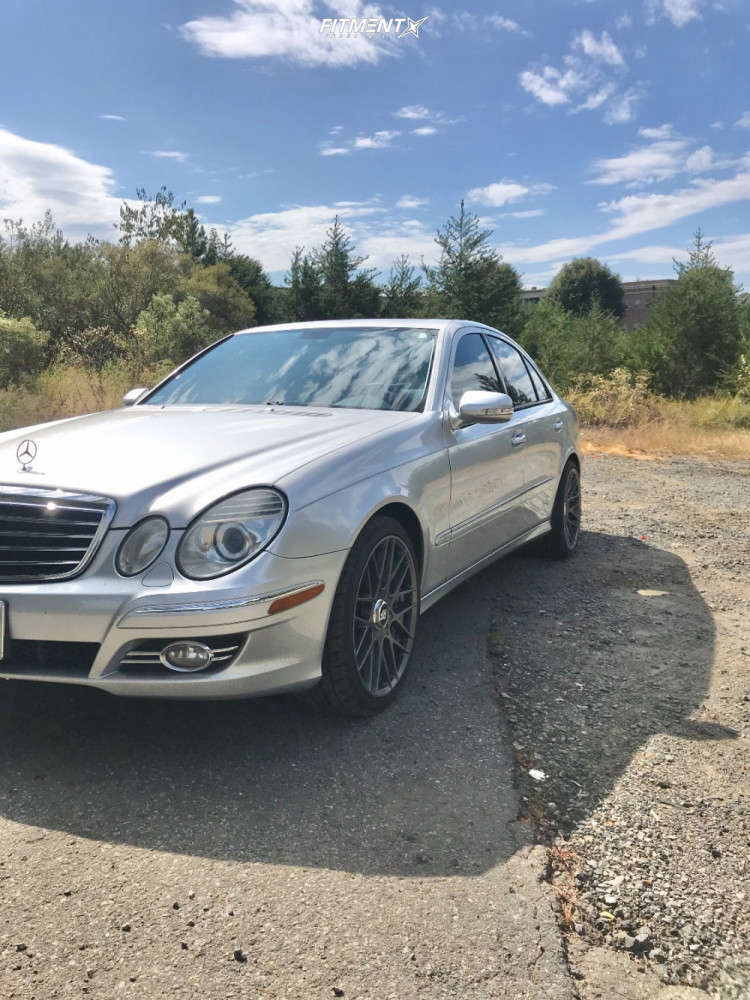 2007 Mercedes-Benz E350 4Matic with 19x8.5 Rotiform Rse and Nitto ...