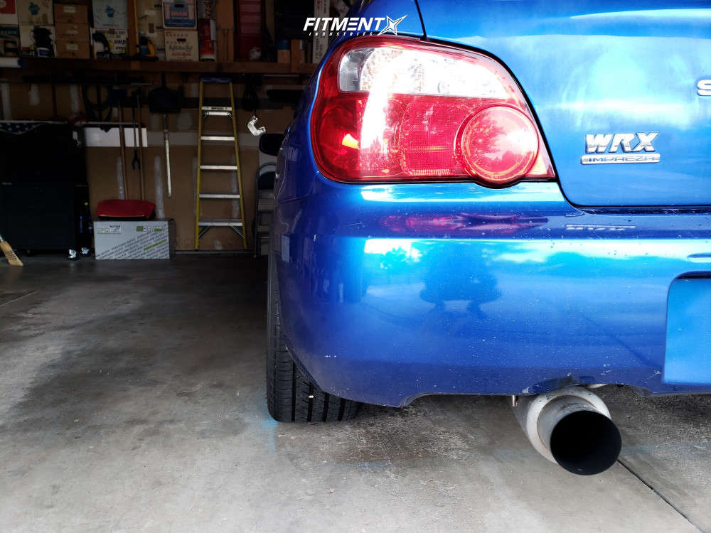 2004 Subaru Impreza WRX with 18x10 Rota Mxr and Kenda 255x40 on ...