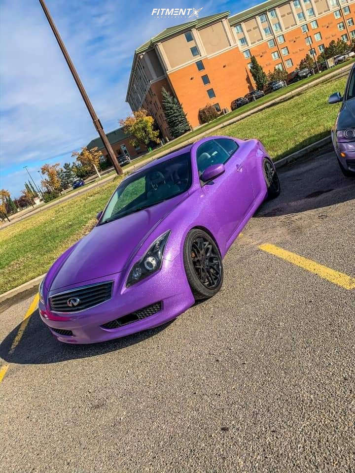 2009 INFINITI G37 X with 19x8.5 Vertini Magic and Nitto 245x35 on ...
