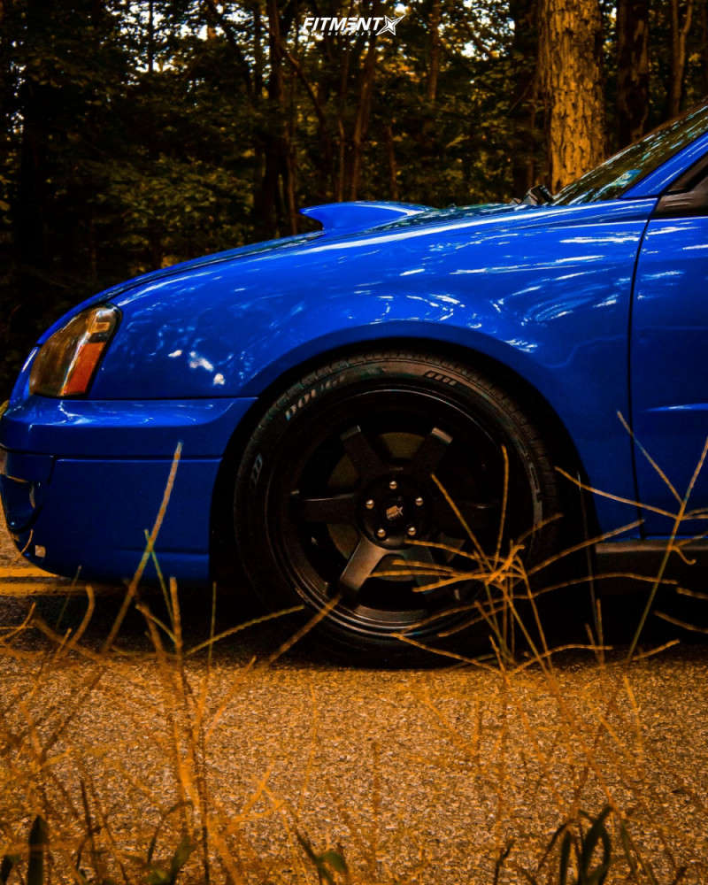 2004 Subaru WRX Base with 17x9.5 MST Mt01 and Ohtsu 245x45 on Coilovers ...