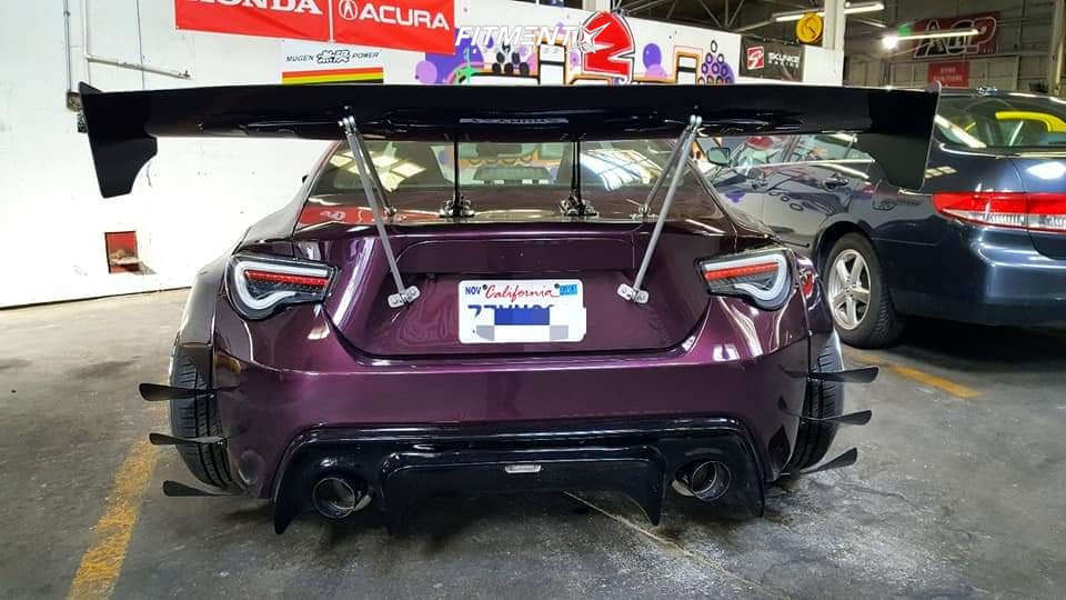 2016 Scion FR-S Base with 18x10 Heritage Sendai and Continental 245x40 ...