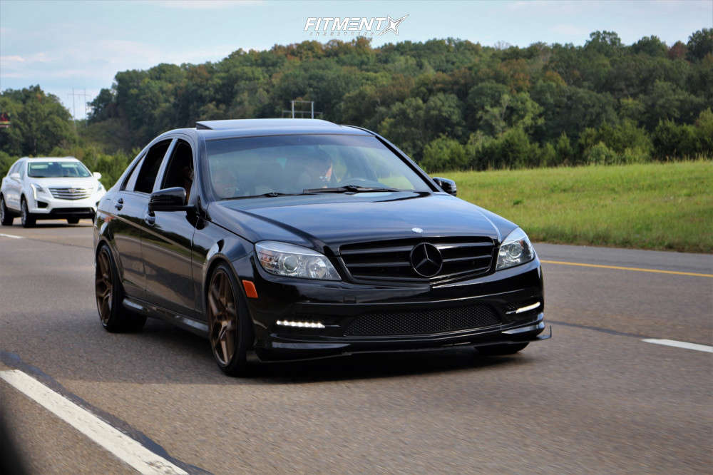 2011 Mercedes-Benz C300 4Matic Luxury with 19x8.5 Rohana Rfx11 and ...