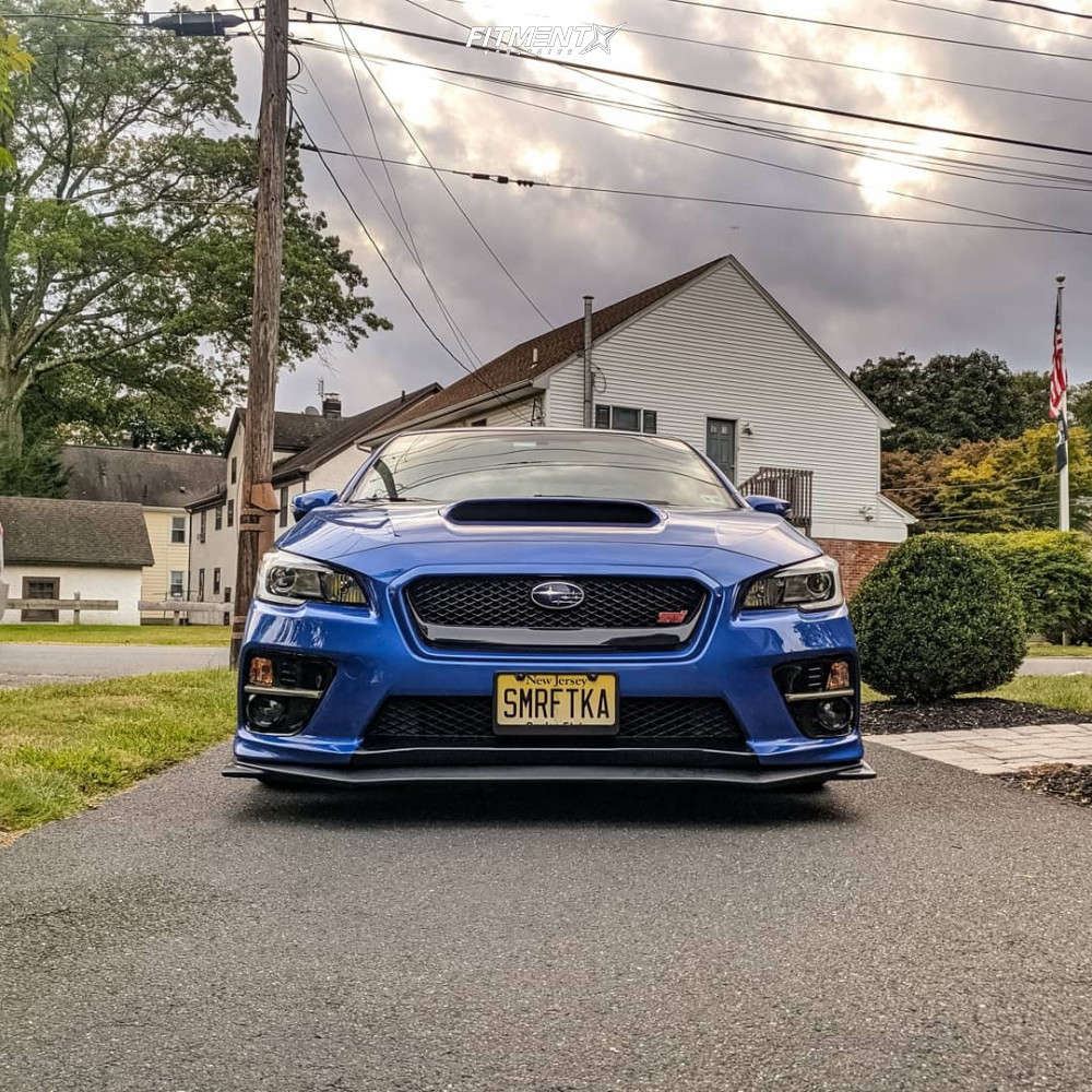 2017 Subaru WRX STI Base with 18x9.5 Option Lab R716 and General 245x40 ...