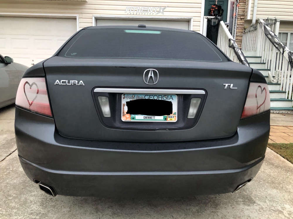 2008 Acura TL Base with 18x9.5 Aodhan Ah05 and Bridgestone 235x30 on ...