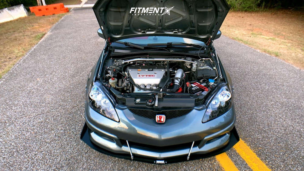 2006 Acura RSX Type-S with 18x9.5 ESR Sr01 and Michelin 215x40 on ...