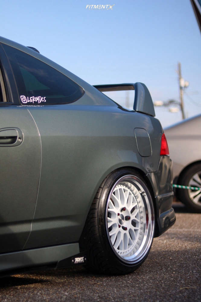 2006 Acura RSX Type-S with 18x9.5 ESR Sr01 and Michelin 215x40 on ...