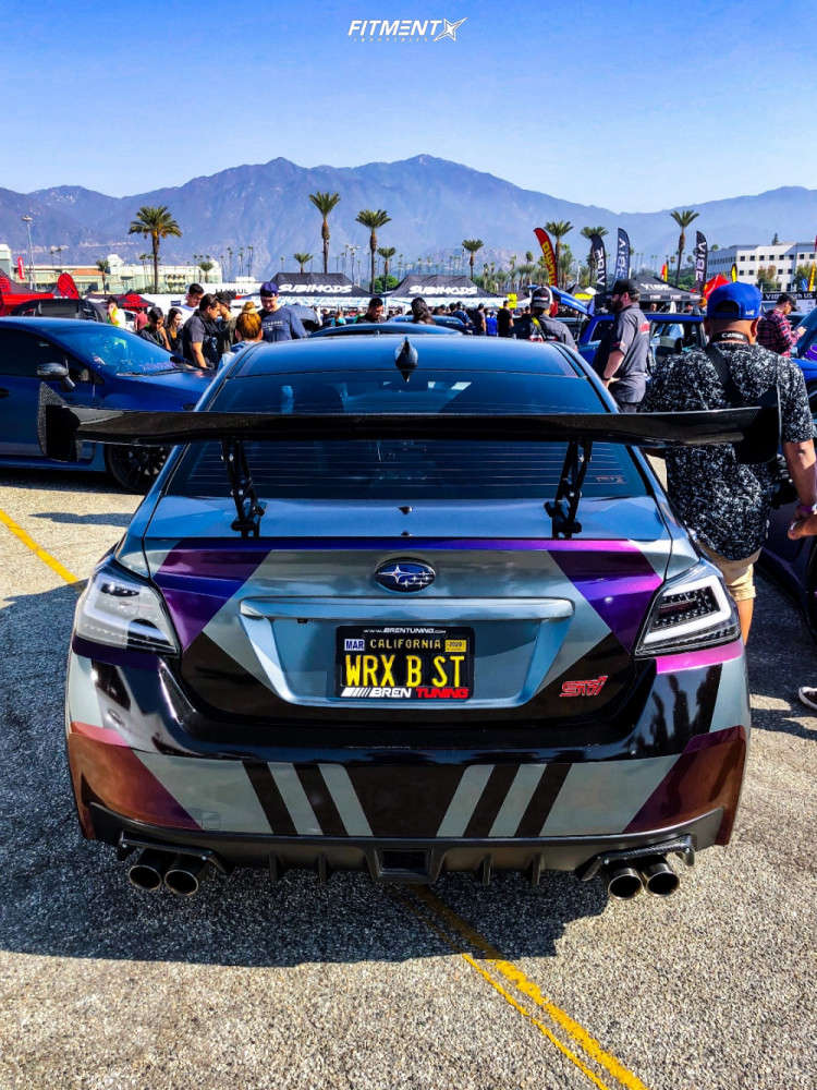 2015 Subaru WRX STI Base with 18x9.5 Enkei Tm7 and Federal 255x35 on ...