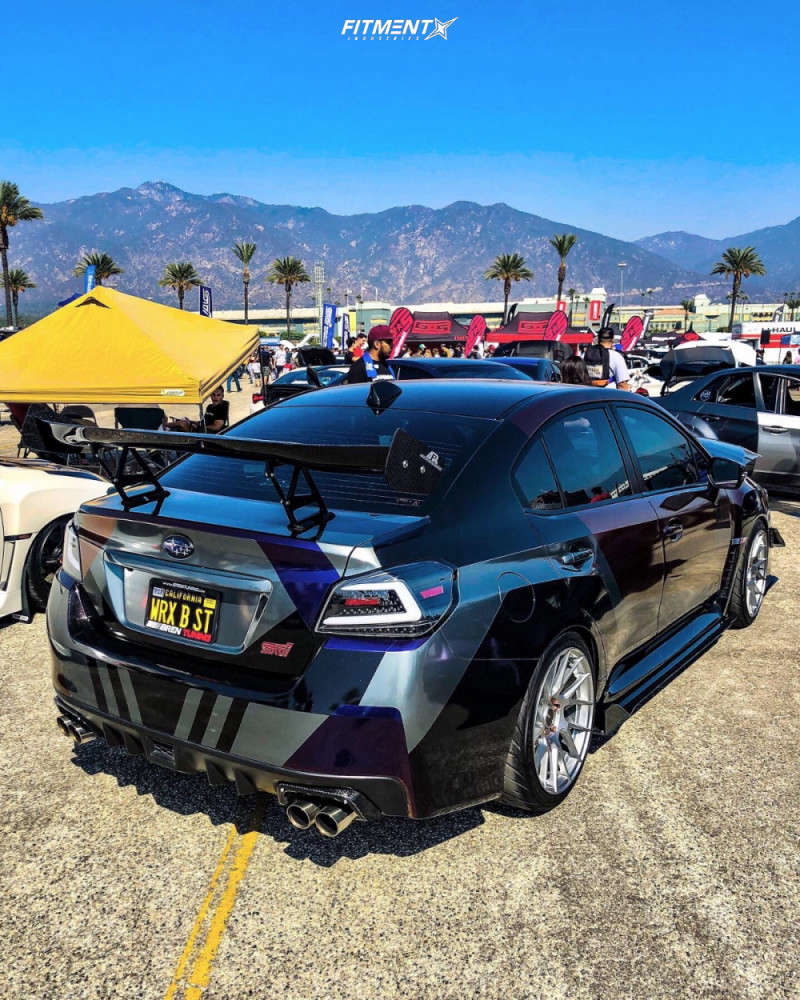 2015 Subaru WRX STI Base with 18x9.5 Enkei Tm7 and Federal 255x35 on ...