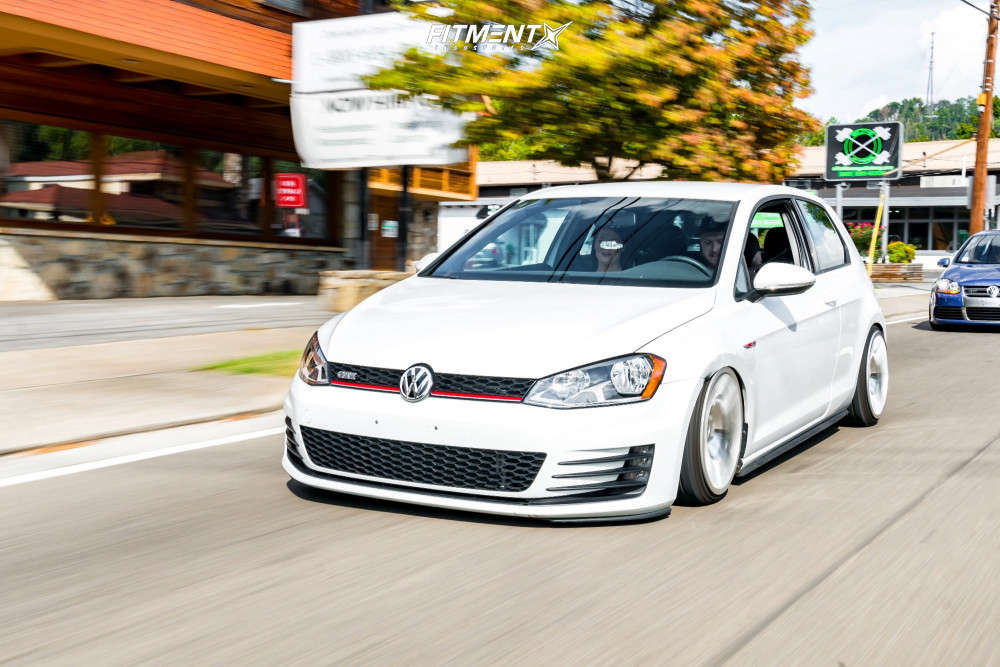 2016 Volkswagen GTI S with 18x9.5 Nine1Forged Fc8 Monoblock and Delinte ...