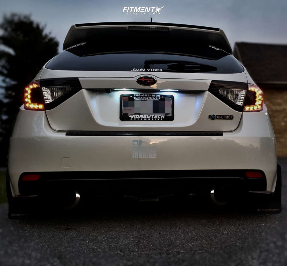 2013 Subaru WRX Limited with 18x9.5 Niche Projekt and Firestone 255x35 ...