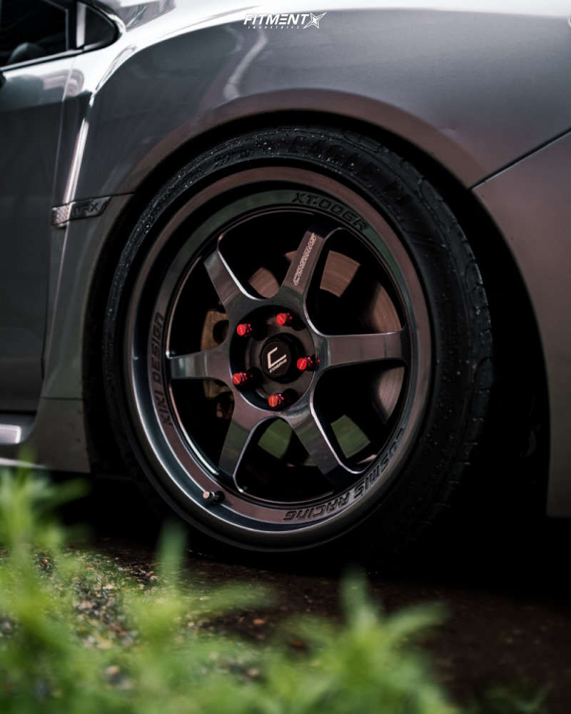2018 Subaru WRX Base with 18x9 Cosmis Racing XT-006R and Goodyear ...