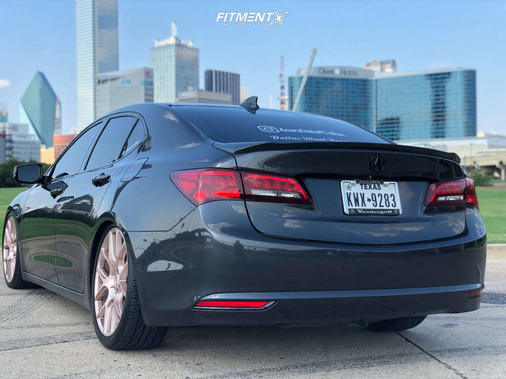 2015 Acura TLX Base with 20x8.5 Voxx Lago and Toyo Tires 255x35 on ...