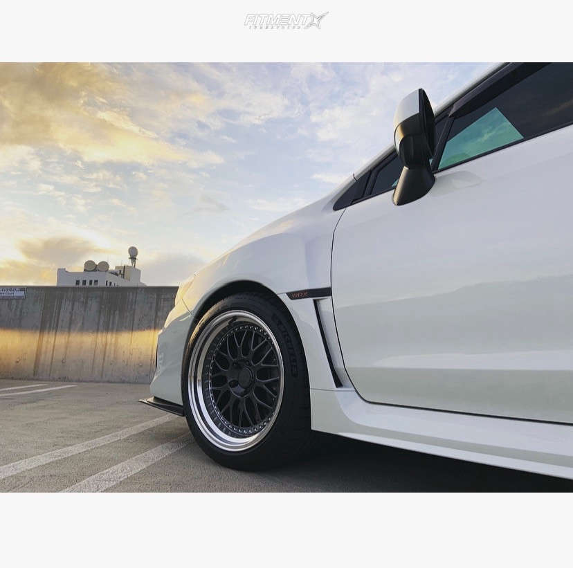 2019 Subaru WRX Base with 18x9.5 ESR Sr01 and Michelin 245x40 on Stock ...