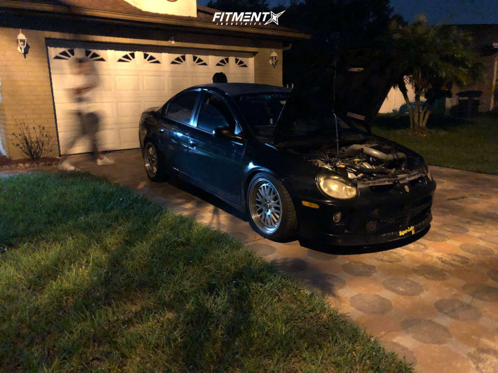 2004 Dodge Neon SRT-4 with 18x8.5 STR 601 and Michelin 225x40 on ...