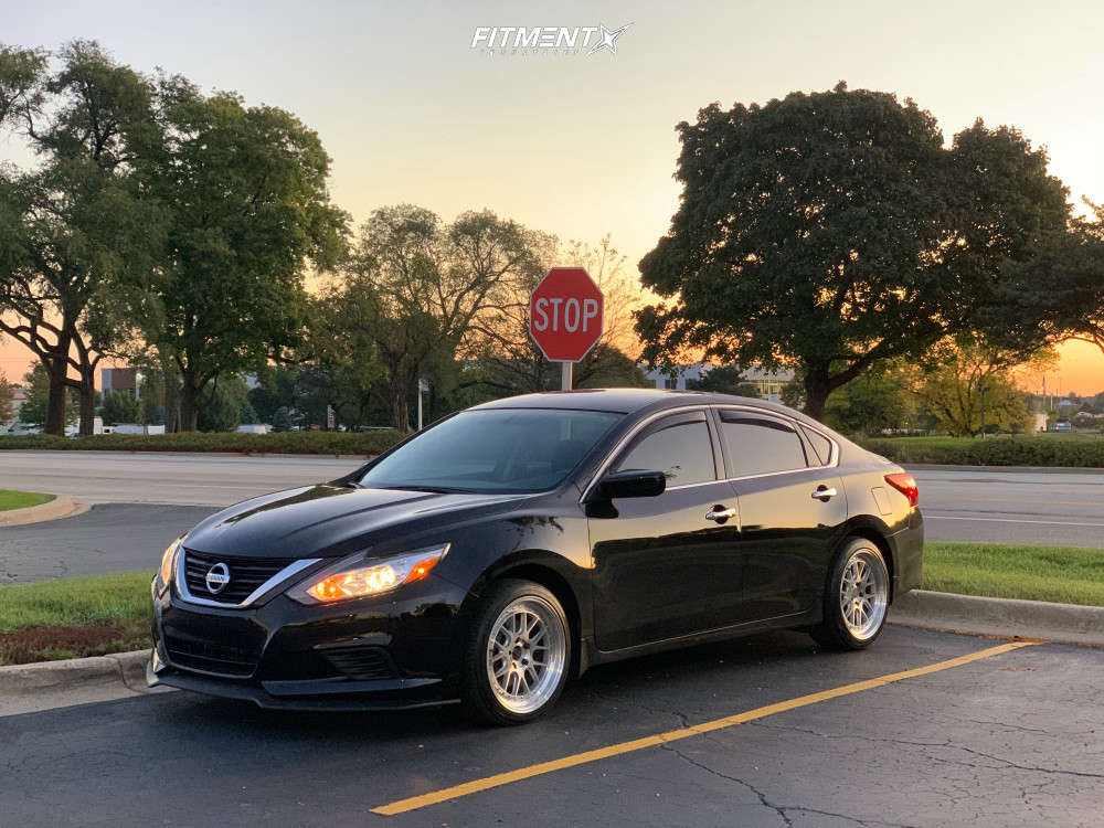 2017 Nissan Altima Base with 18x8.5 Aodhan DS06 and Toyo Tires 225x40 ...