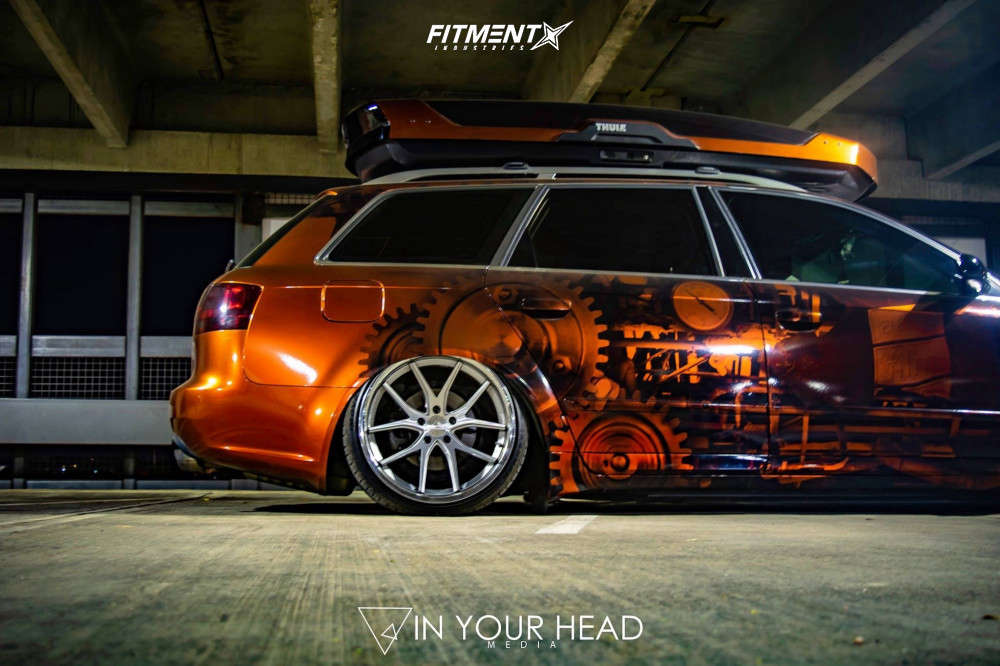 2005 Audi A4 Quattro Avant with 20x10.5 Ferrada FR4 and Nexen 235x40 on ...