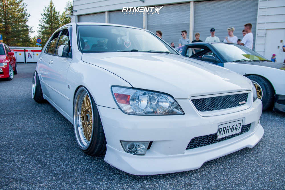 1999 Lexus IS300 Base with 18x9.5 Work Rezax and Triangle 215x35 on ...