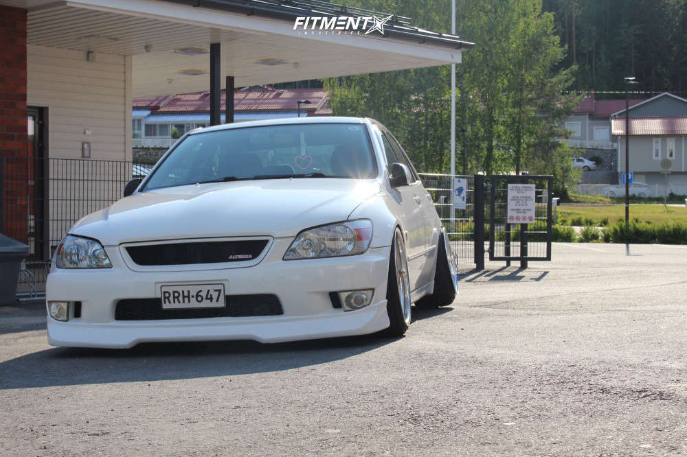 1999 Lexus IS300 Base with 18x9.5 Work Rezax and Triangle 215x35 on ...