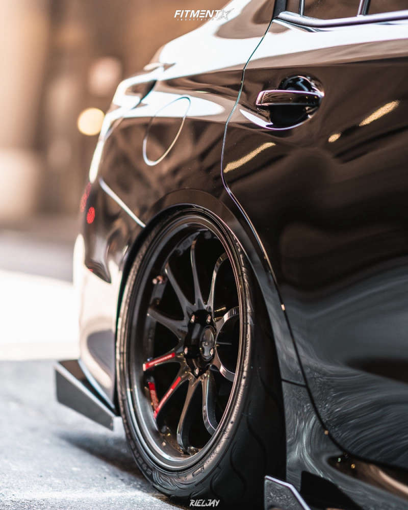 2018 Subaru WRX Base with 18x9.5 Volk Ce28 CR2 and Federal 255x35 on ...