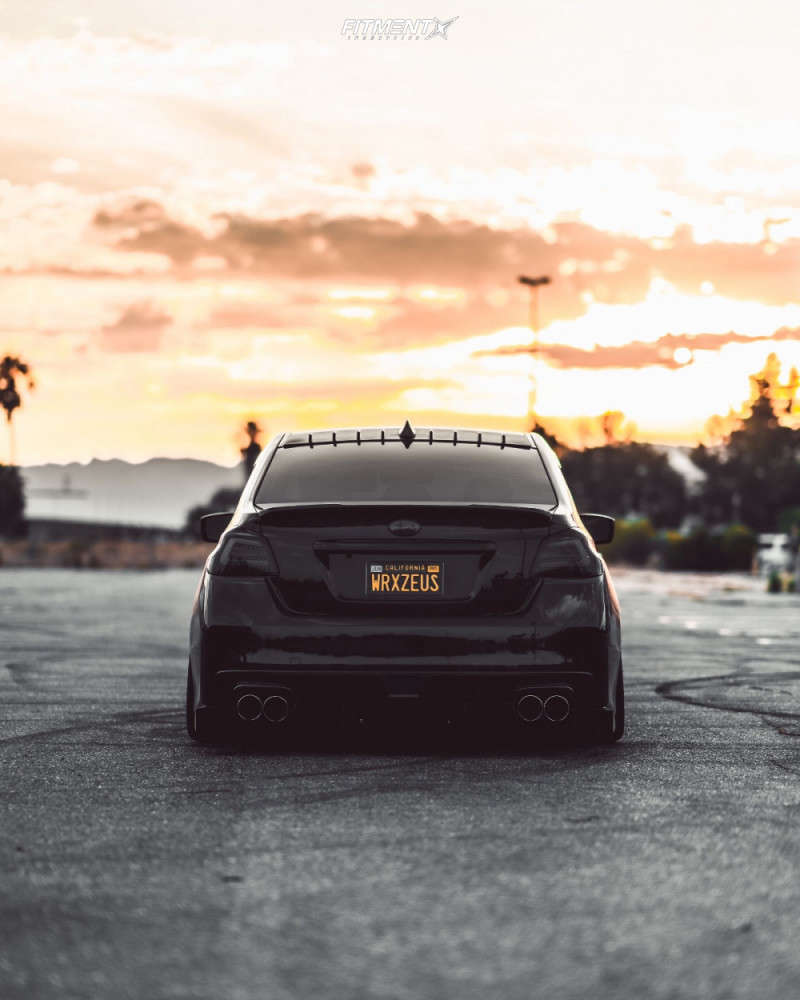 2018 Subaru WRX Base with 18x9.5 Volk Ce28 CR2 and Federal 255x35 on ...