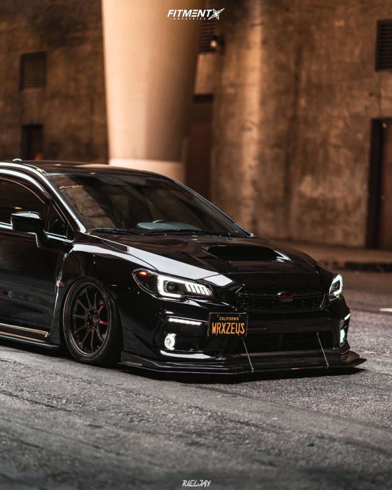 2018 Subaru WRX Base with 18x9.5 Volk Ce28 CR2 and Federal 255x35 on ...