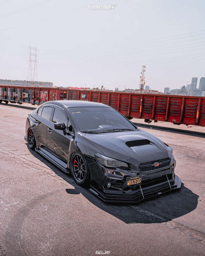 2018 Subaru WRX Base with 18x9.5 Volk Ce28 CR2 and Federal 255x35 on ...