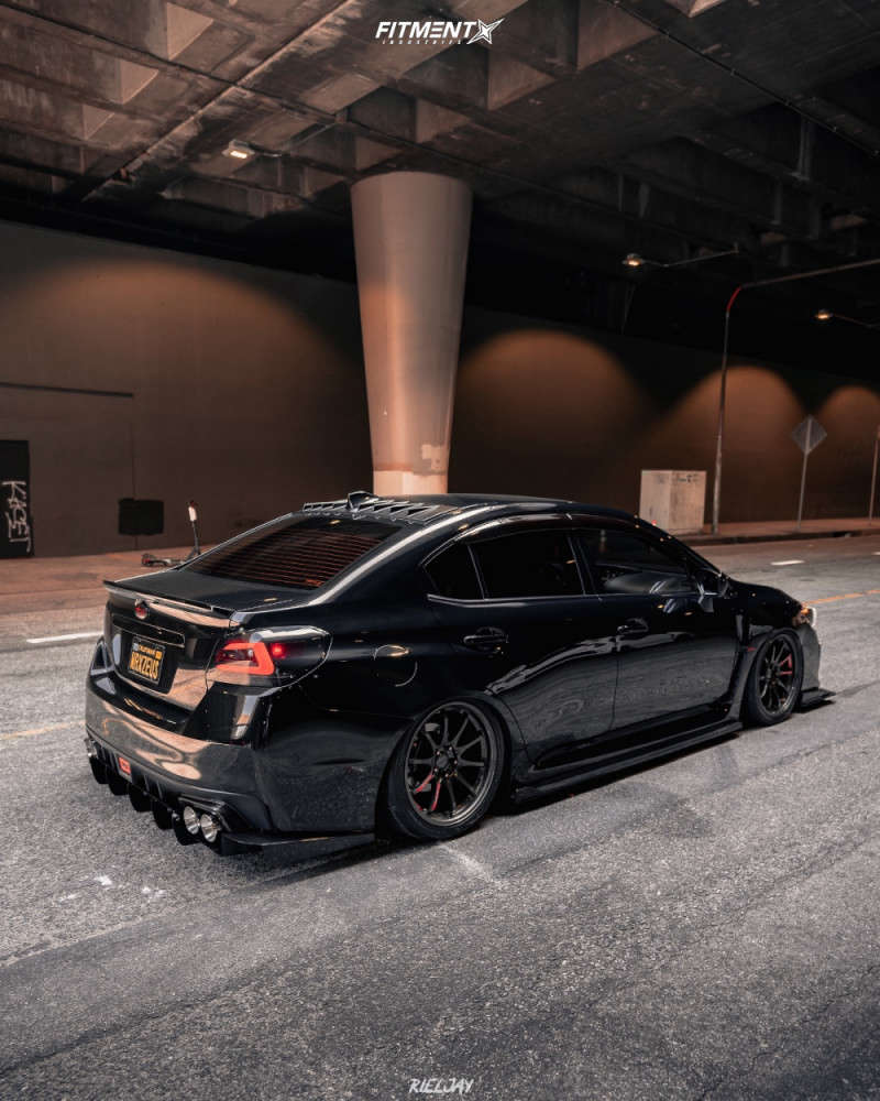 2018 Subaru WRX Base with 18x9.5 Volk Ce28 CR2 and Federal 255x35 on ...