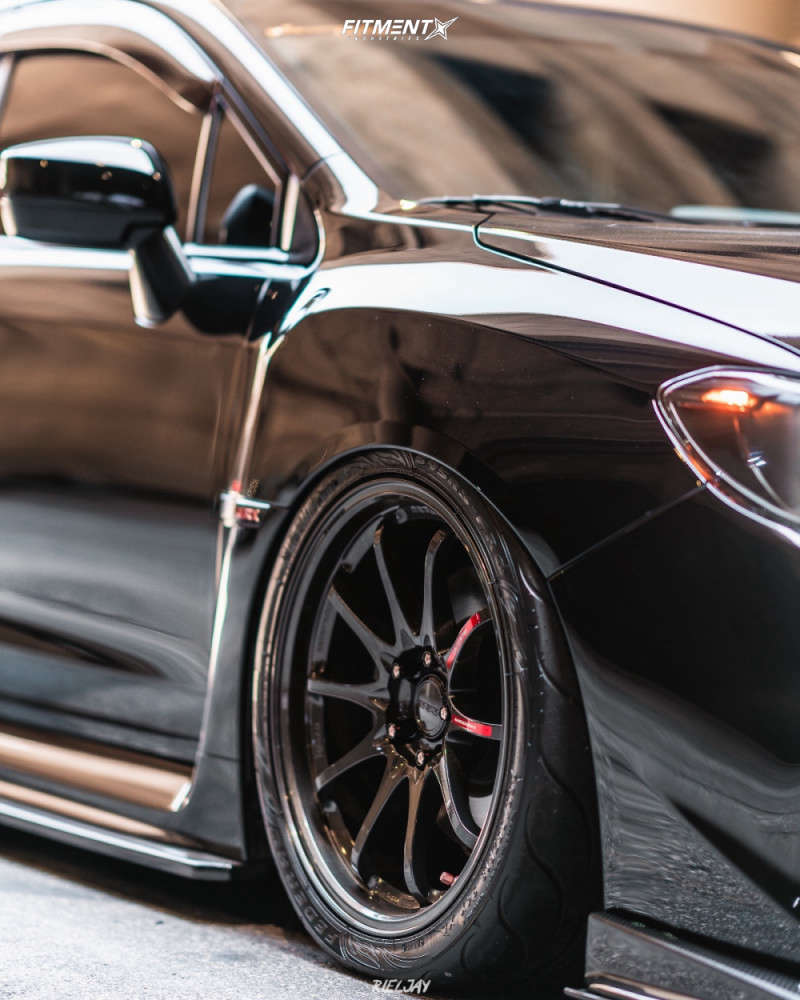 2018 Subaru WRX Base with 18x9.5 Volk Ce28 CR2 and Federal 255x35 on ...