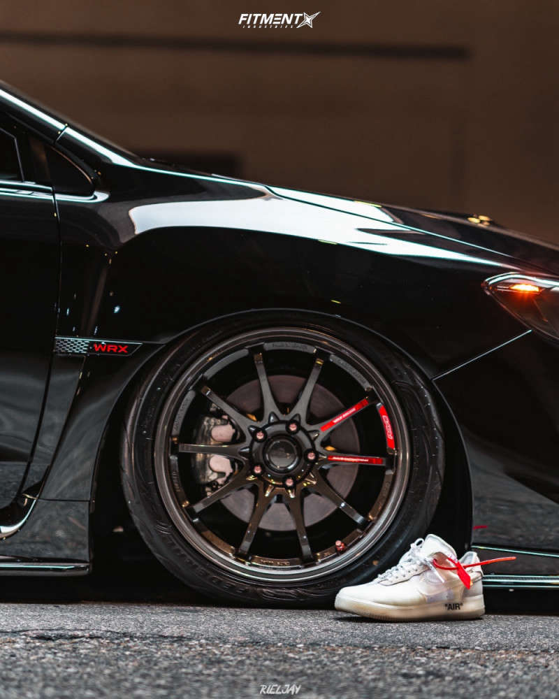 2018 Subaru WRX Base with 18x9.5 Volk Ce28 CR2 and Federal 255x35 on ...