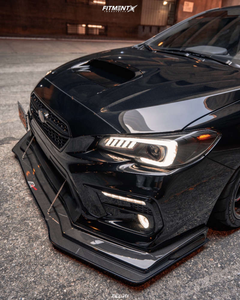 2018 Subaru WRX Base with 18x9.5 Volk Ce28 CR2 and Federal 255x35 on ...