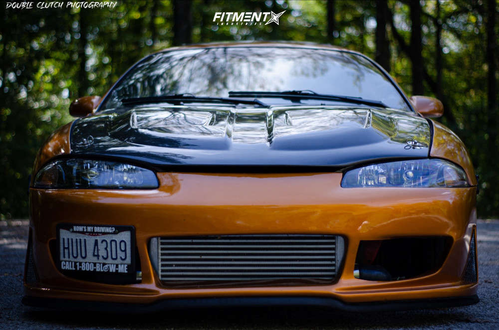 1998 Mitsubishi Eclipse GST with 18x8.5 ESR Sr01 and Achilles 225x40 on ...