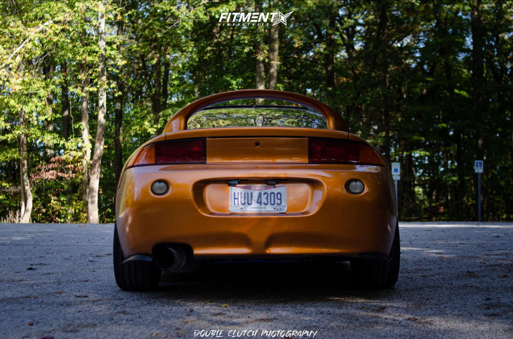 1998 Mitsubishi Eclipse GST with 18x8.5 ESR Sr01 and Achilles 225x40 on ...