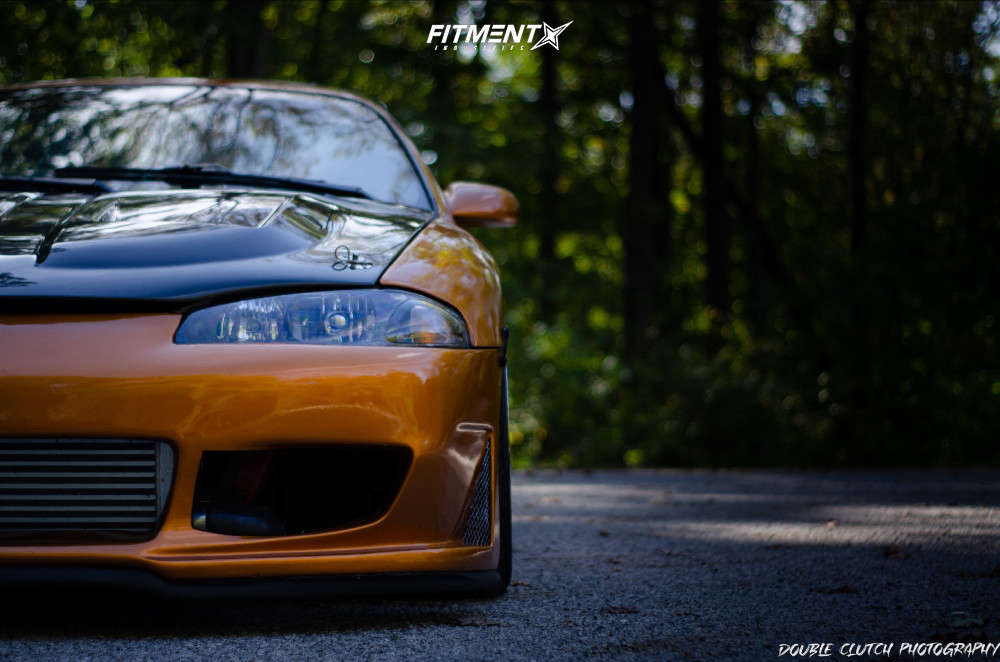 1998 Mitsubishi Eclipse GST with 18x8.5 ESR Sr01 and Achilles 225x40 on ...