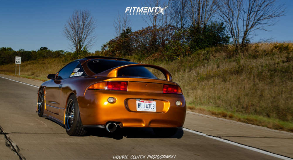 1998 Mitsubishi Eclipse GST with 18x8.5 ESR Sr01 and Achilles 225x40 on ...