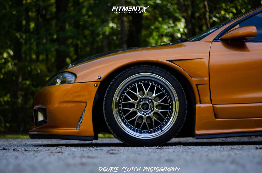 1998 Mitsubishi Eclipse GST with 18x8.5 ESR Sr01 and Achilles 225x40 on ...