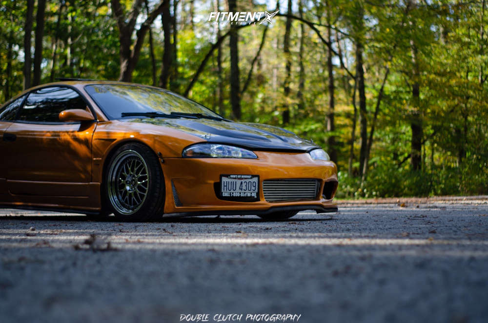 1998 Mitsubishi Eclipse GST with 18x8.5 ESR Sr01 and Achilles 225x40 on ...