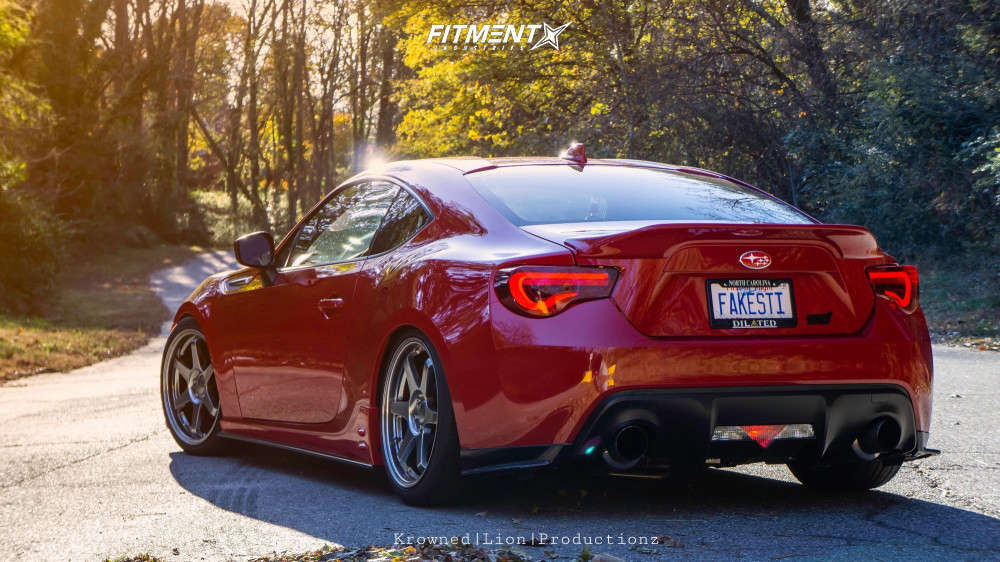 2015 Subaru BRZ Limited with 18x8.5 Varrstoen Es2 and Hankook 225x35 on Coilovers | 819507 ...