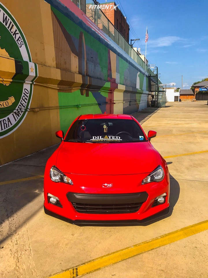 2015 Subaru BRZ Limited with 18x8.5 Varrstoen Es2 and Hankook 225x35 on Coilovers | 819507 ...