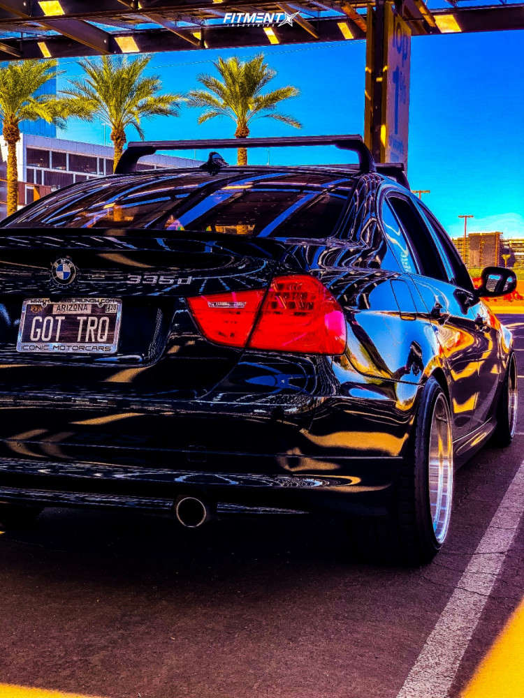 2011 BMW 335d Base with 18x10.5 ESR Sr05 and Accelera 245x35 on ...