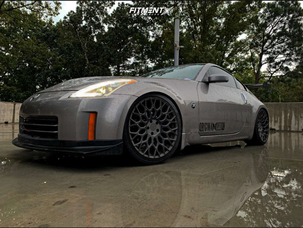 2008 Nissan 350Z Enthusiast with 20x9 TSW Oslo and Nitto 255x35 on ...