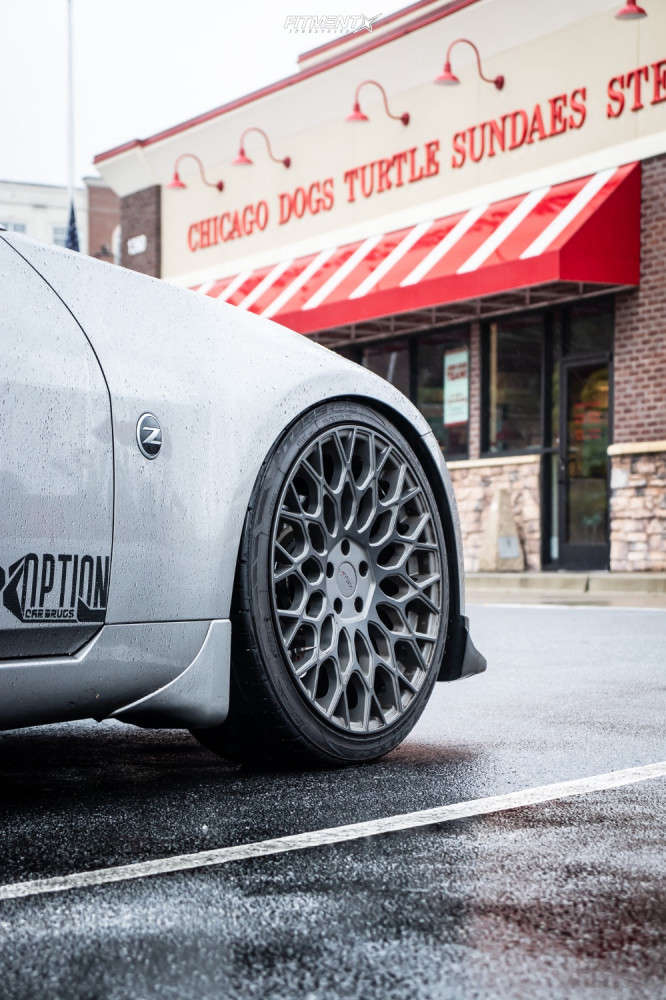2008 Nissan 350Z Enthusiast with 20x9 TSW Oslo and Nitto 255x35 on ...