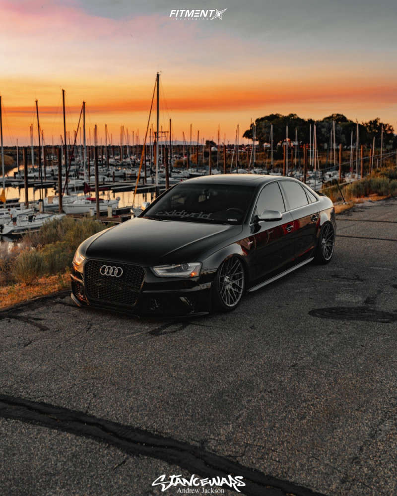 2014 Audi S4 Premium Plus with 19x10 Rotiform Rse and Continental ...