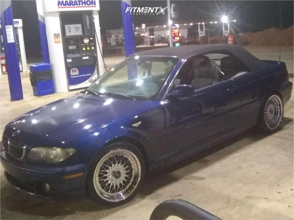 2004 BMW 325Ci Base with 18x8.5 JNC Jnc004 and Sailun 225x40 on Stock ...