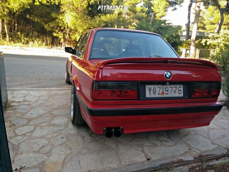1989 BMW 318i Base with 17x8 Japan Racing Jr10 and Yokohama 215x40 on ...