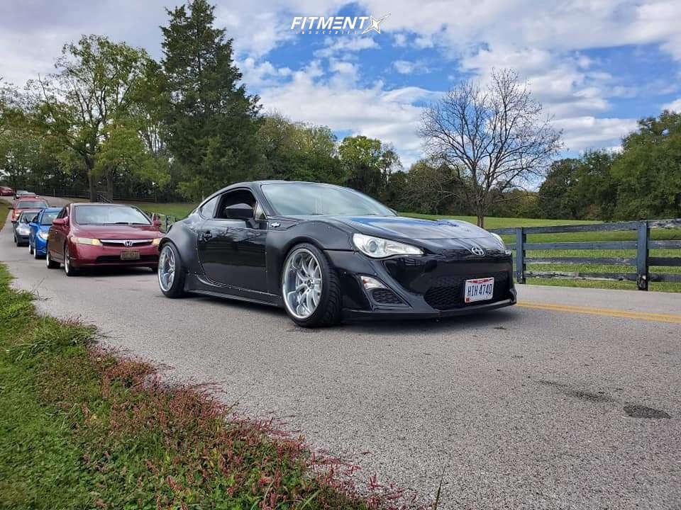 2013 Scion FR-S Base with 18x10 Work VS SS and Federal 255x35 on ...
