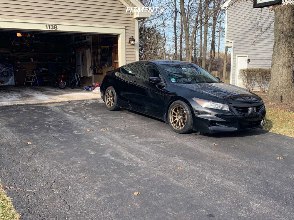 2012 Honda Accord LX-S with 18x8.5 AVID1 AV32 and Federal 245x40 on ...