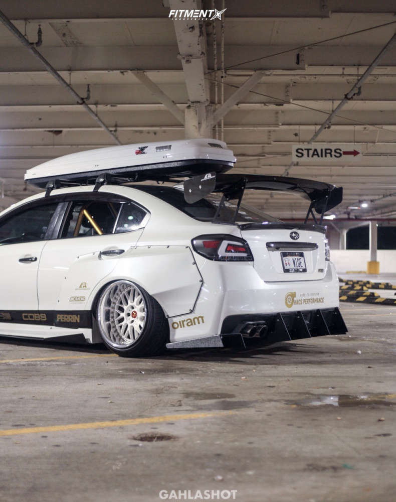 2015 Subaru WRX Base with 18x12 Work VS XX and Lexani 285x35 on Air ...