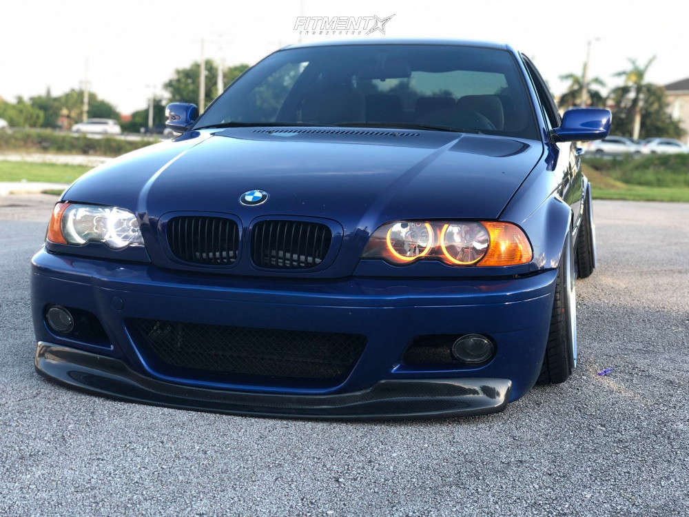 2001 BMW 325Ci Base with 18x9.5 BBS Rs and Achilles 215x35 on Air ...