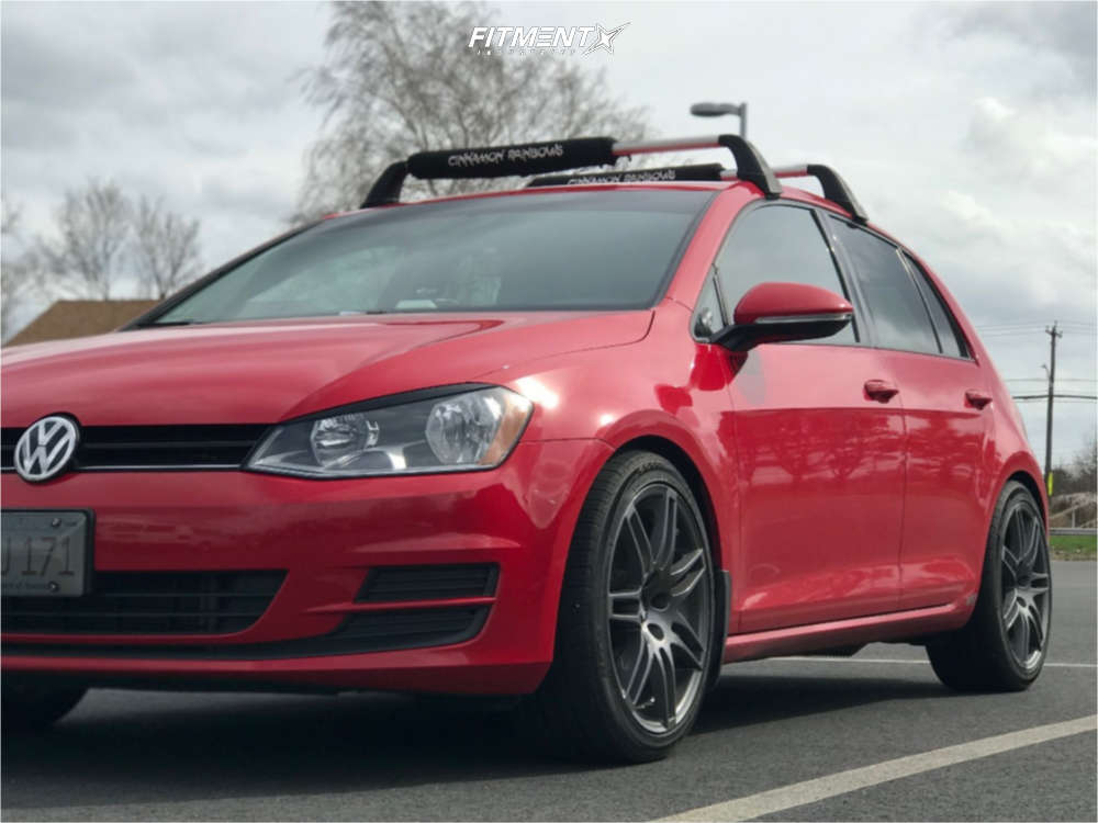 2016 Volkswagen Golf Base with 18x8 VMR V708 and Nexen 235x40 on ...