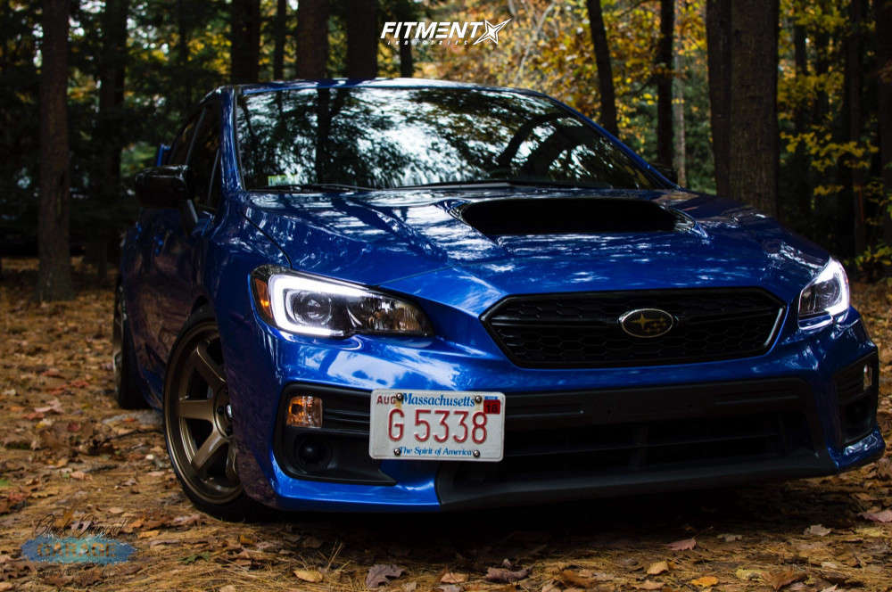 2019 Subaru WRX Base with 18x9.5 MST Mt01 and Federal 225x40 on ...